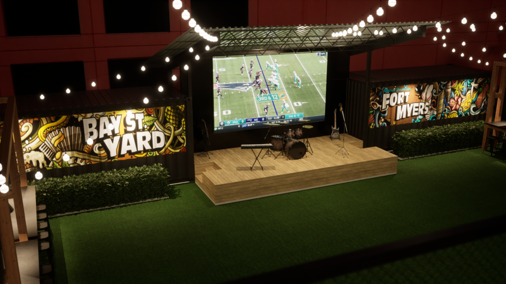 Turf Area - Bay Street Yard